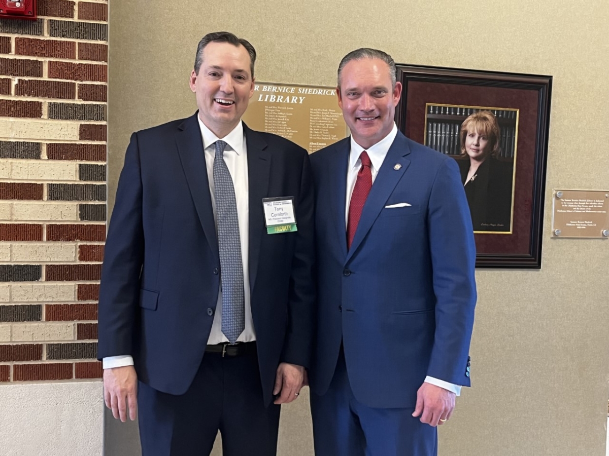 OSSM Introduces President Designate to State Legislators - Oklahoma ...